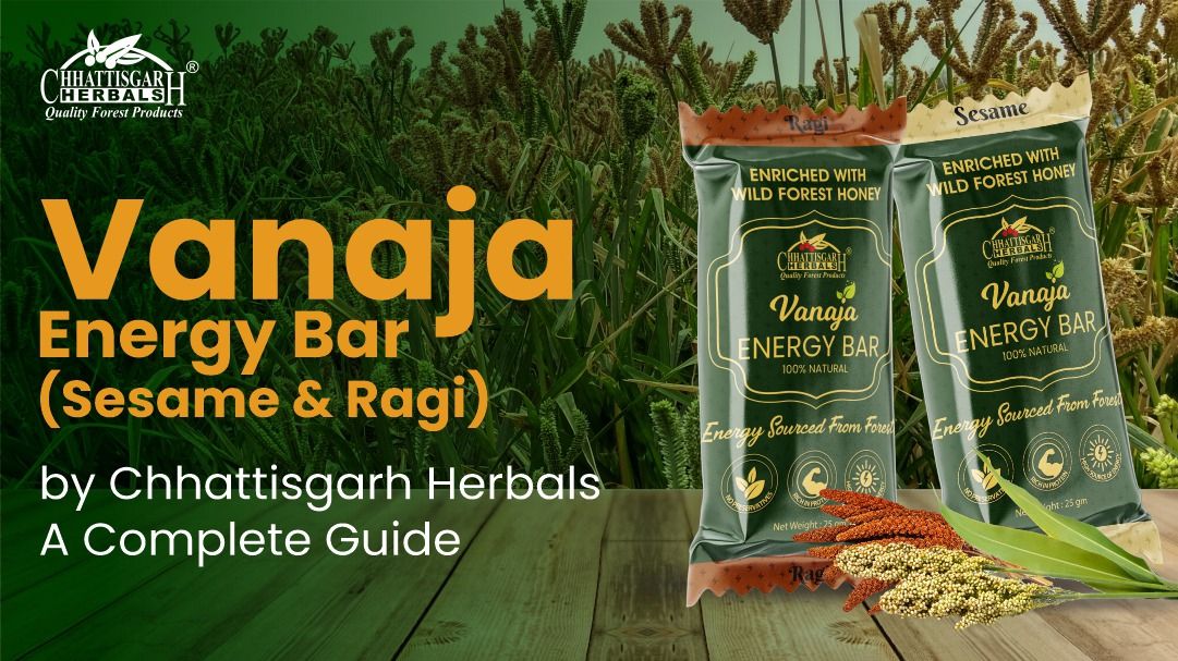 Vanaja Energy Bar (Sesame & Ragi) by Chhattisgarh Herbals – A Complete ...